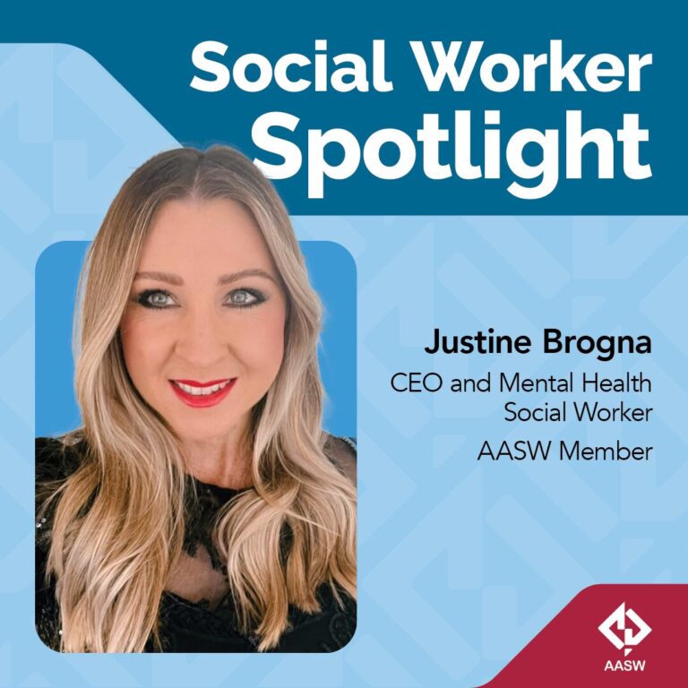 Social Worker Spotlight - Justine Brogna | AASW